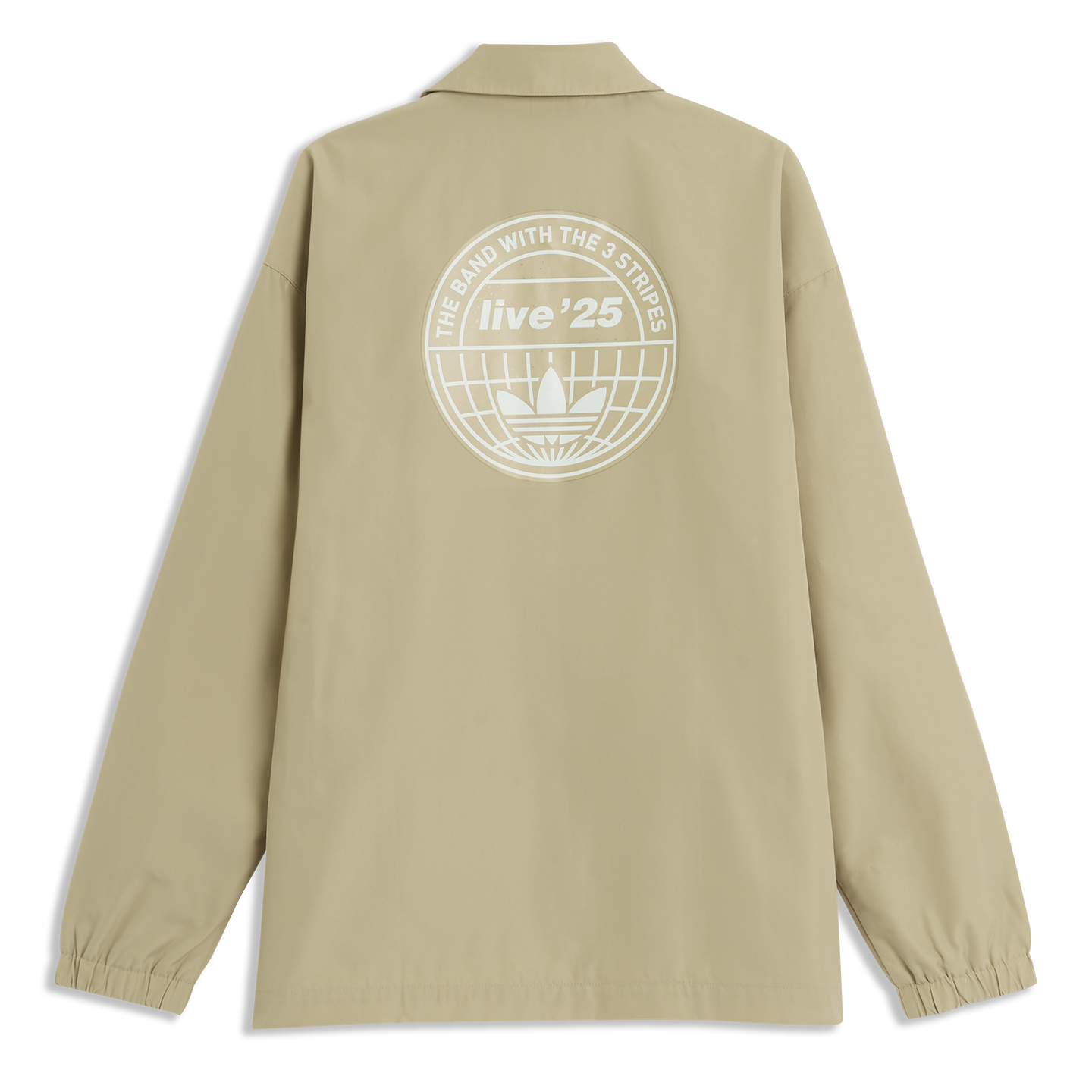 Live '25 adidas Coach Jacket Stone – Aus Oasis Live 2025