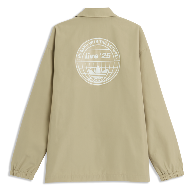 Live '25 adidas Coach Jacket Stone – Aus Oasis Live 2025